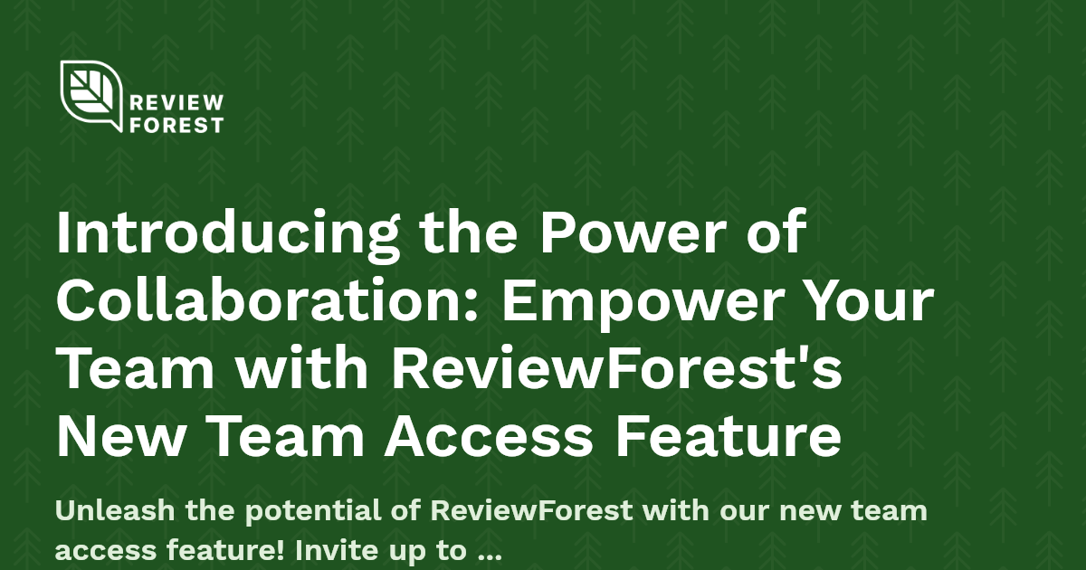 Introducing the Power of Collaboration: Empower Your Team with ...